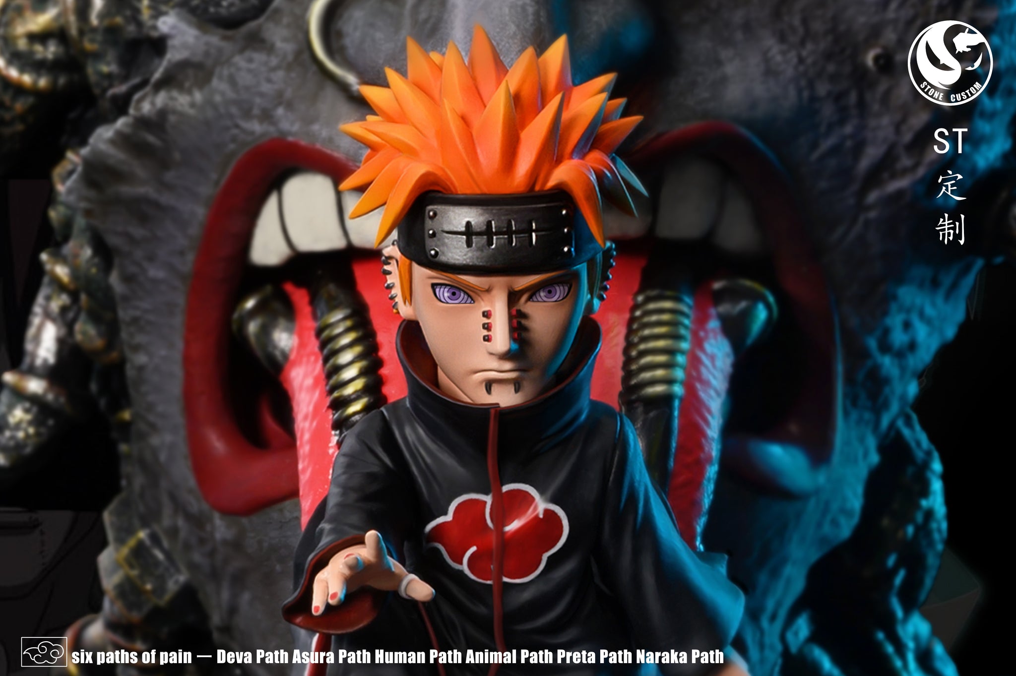 STONE CUSTOM STUDIO – NARUTO: SIX PATHS OF PATH, DEVA AND PRETA PATH ...
