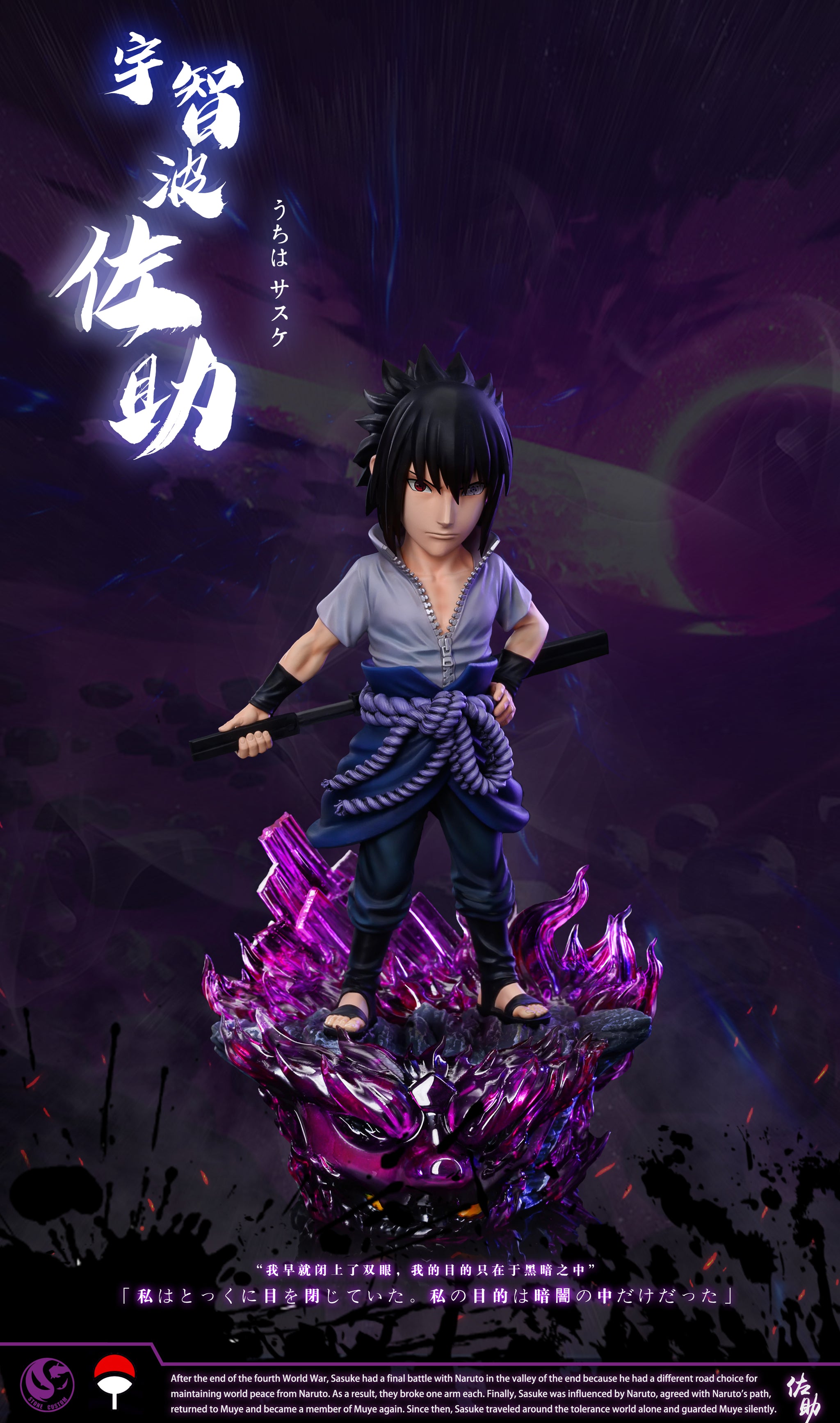 STONE CUSTOM STUDIO – NARUTO: STANDING SERIES, NARUTO UZUMAKI AND SASU ...