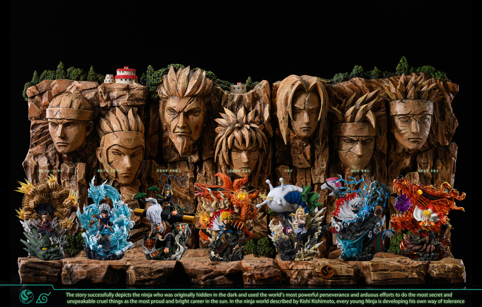 STONE CUSTOM STUDIO – NARUTO: WCF HOKAGE SERIES, HOKAGE ROCK [SOLD OUT ...