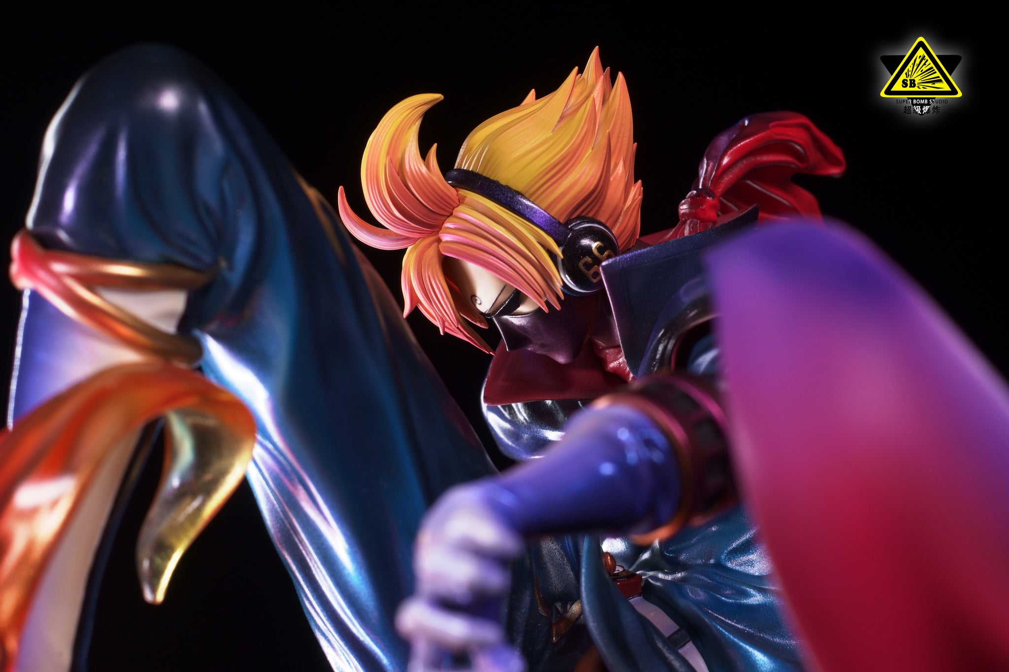 SUPER BOMB STUDIO – ONE PIECE: STEALTH BLACK O-SOBA MASK SANJI [IN STO ...