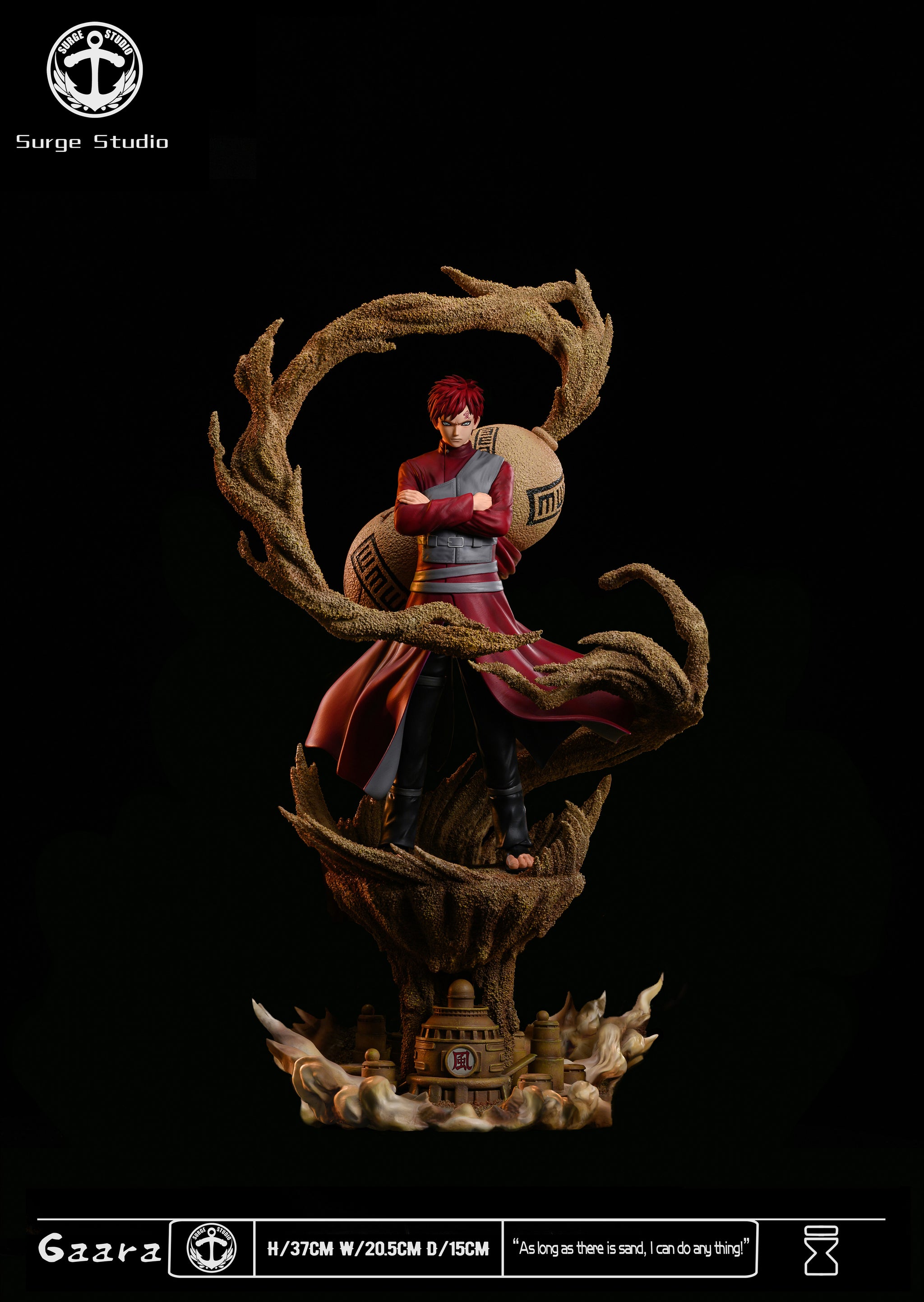 SURGE STUDIO – NARUTO: HIGH END CUSTOM SERIES, GAARA AND SHUKAKU [IN S ...