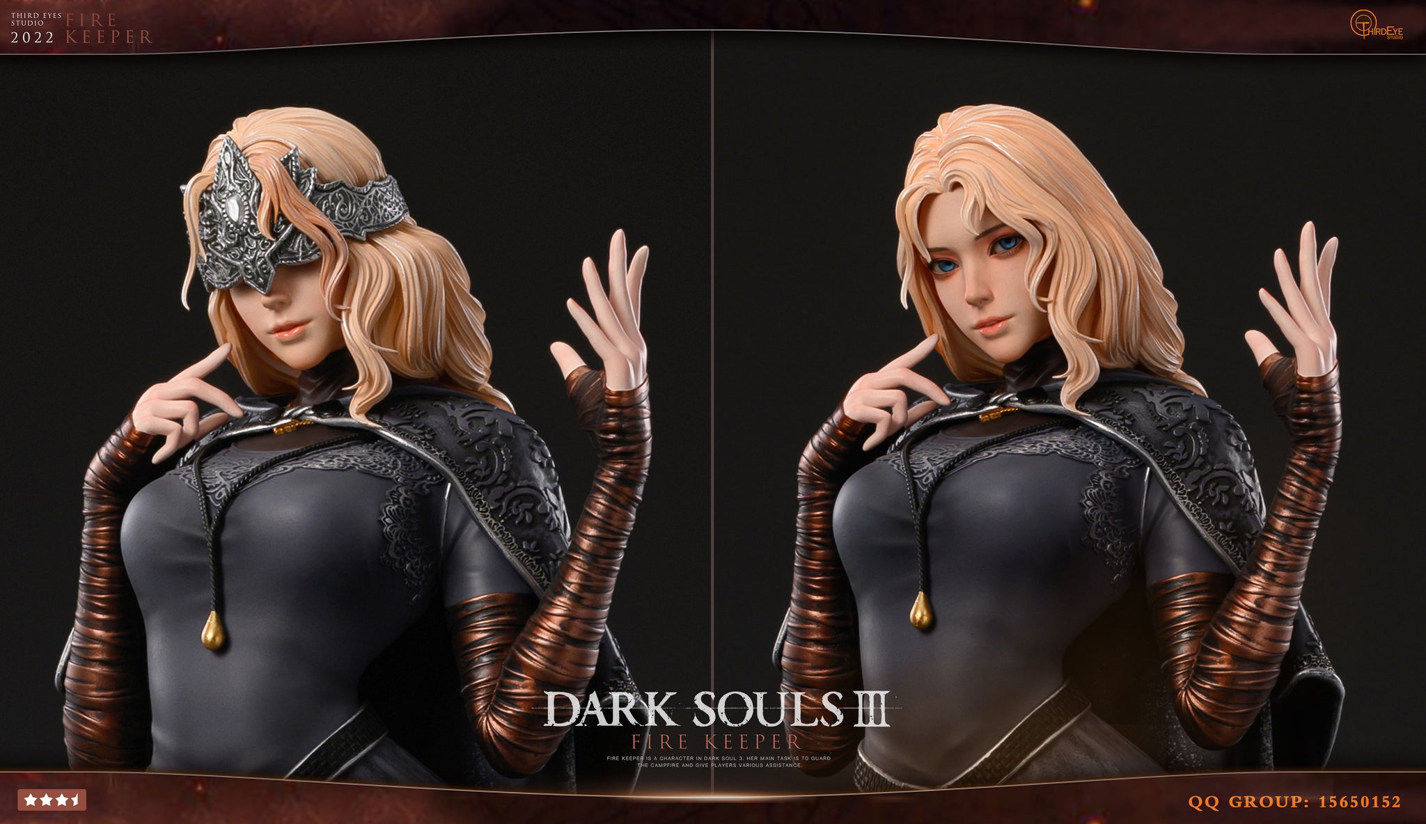 THIRD EYE STUDIO – DARK SOULS 3: FIRE KEEPER [IN STOCK] – FF COLLECTIBLES