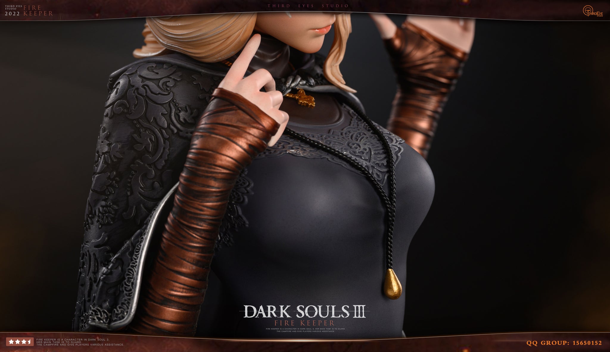 THIRD EYE STUDIO – DARK SOULS 3: FIRE KEEPER [IN STOCK] – FF COLLECTIBLES