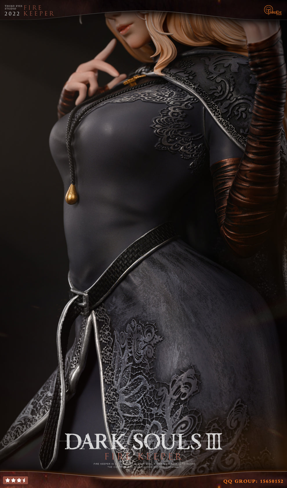 THIRD EYE STUDIO – DARK SOULS 3: FIRE KEEPER [IN STOCK] – FF COLLECTIBLES