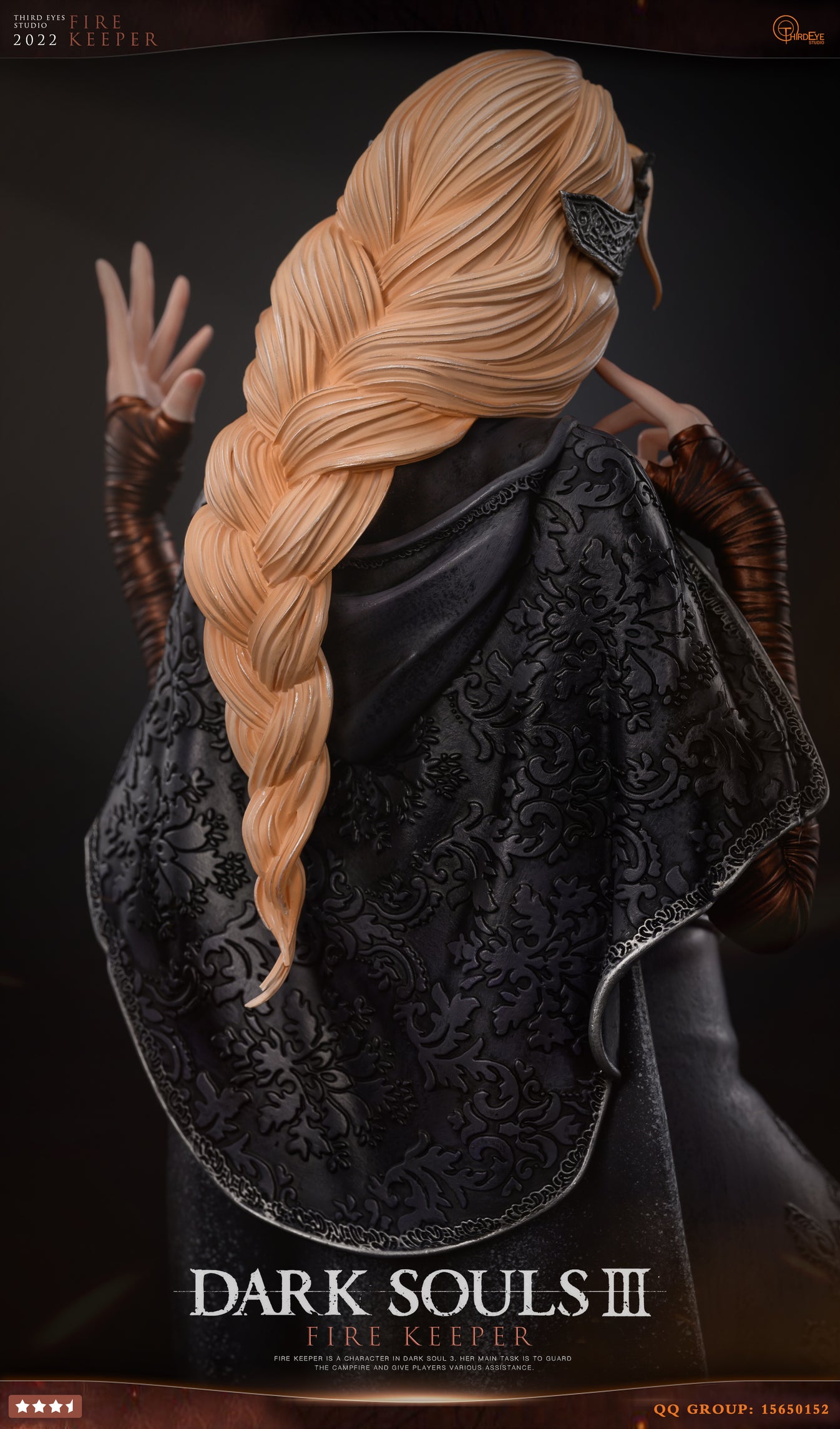 THIRD EYE STUDIO – DARK SOULS 3: FIRE KEEPER [IN STOCK] – FF COLLECTIBLES