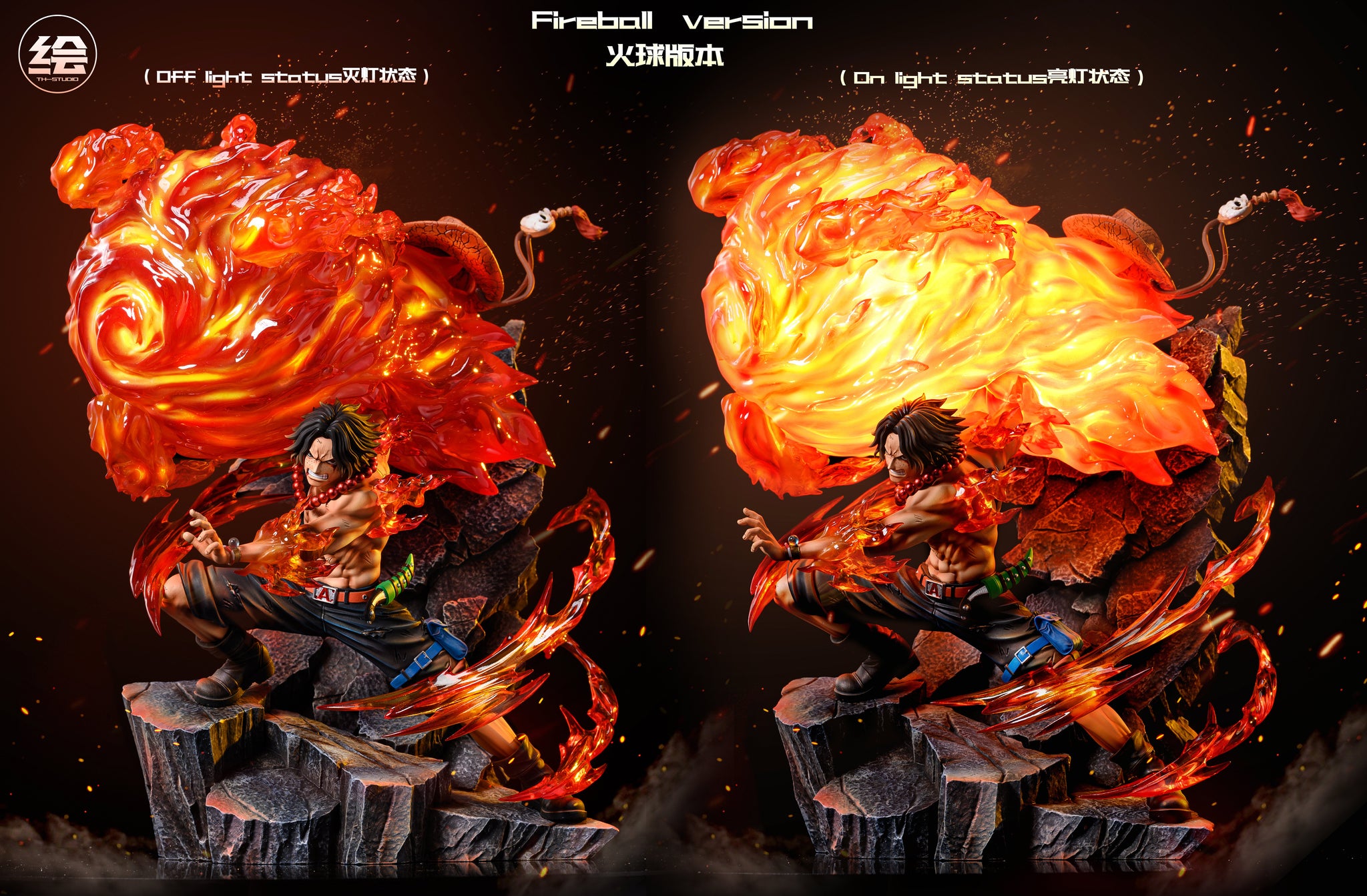 TH STUDIO – ONE PIECE: FIRE FIST AND FIREBALL ACE [SOLD OUT] – FF ...