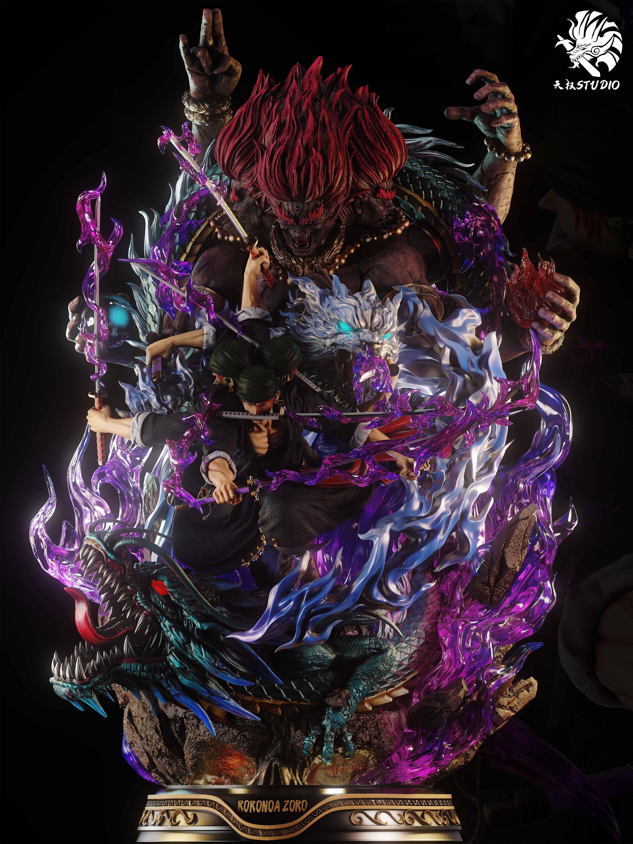 TIAN QUAN STUDIO – ONE PIECE: RAID ON ONIGASHIMA SERIES, KYUTORYU ZORO ...