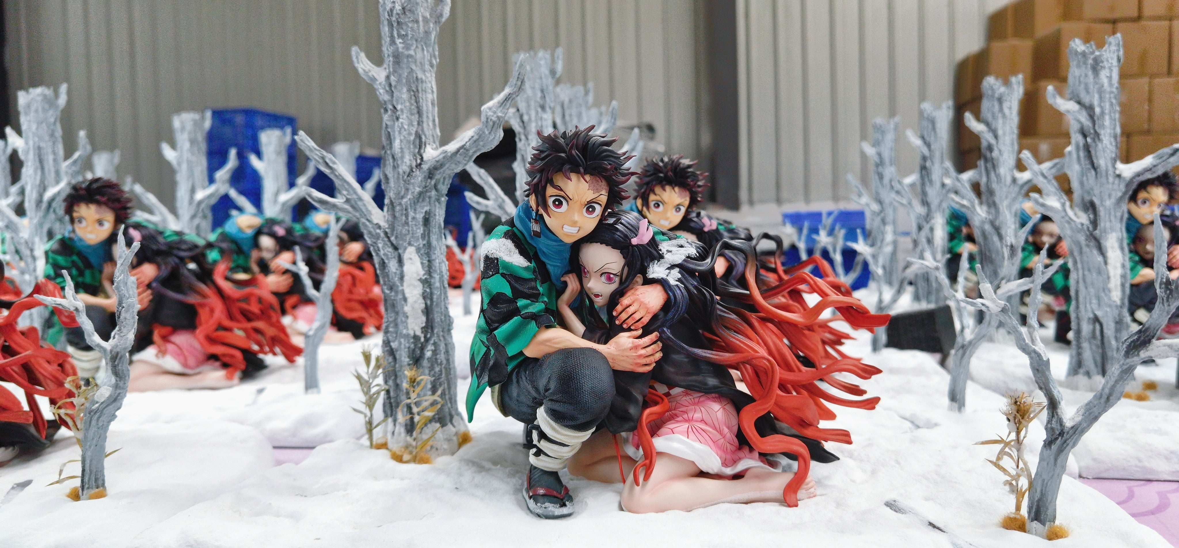 UP ART STUDIO – DEMON SLAYER: TANJIRO AND NEZUKO’S SNOW SCENE [SOLD OU ...