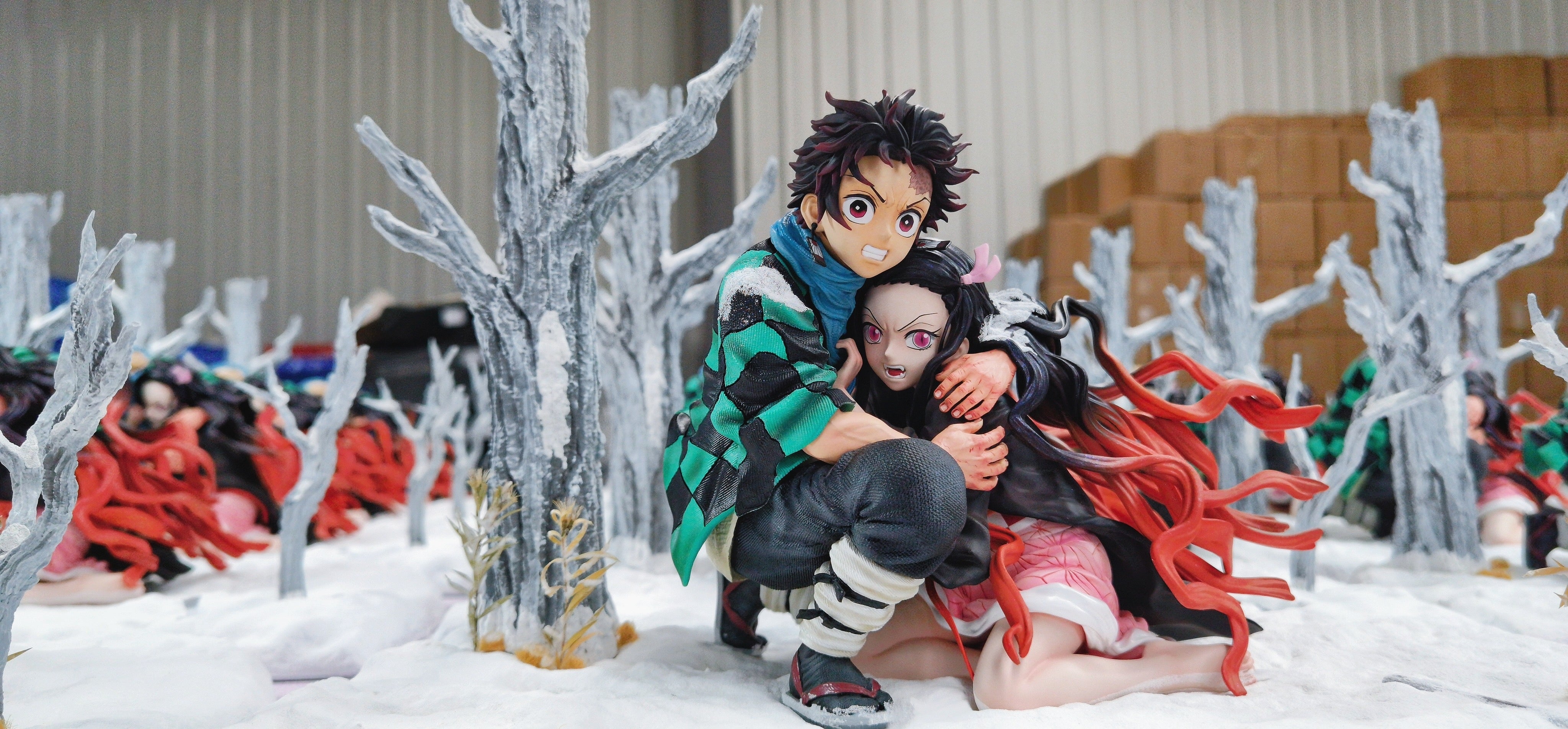 UP ART STUDIO – DEMON SLAYER: TANJIRO AND NEZUKO’S SNOW SCENE [SOLD OU ...