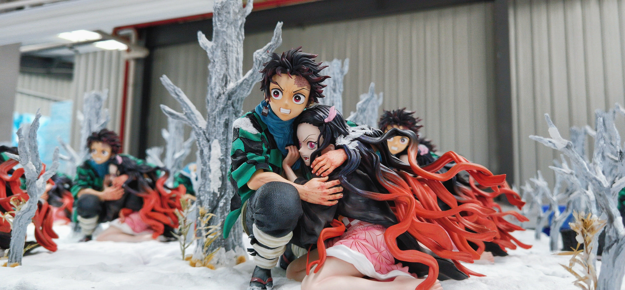 UP ART STUDIO – DEMON SLAYER: TANJIRO AND NEZUKO’S SNOW SCENE [SOLD OU ...