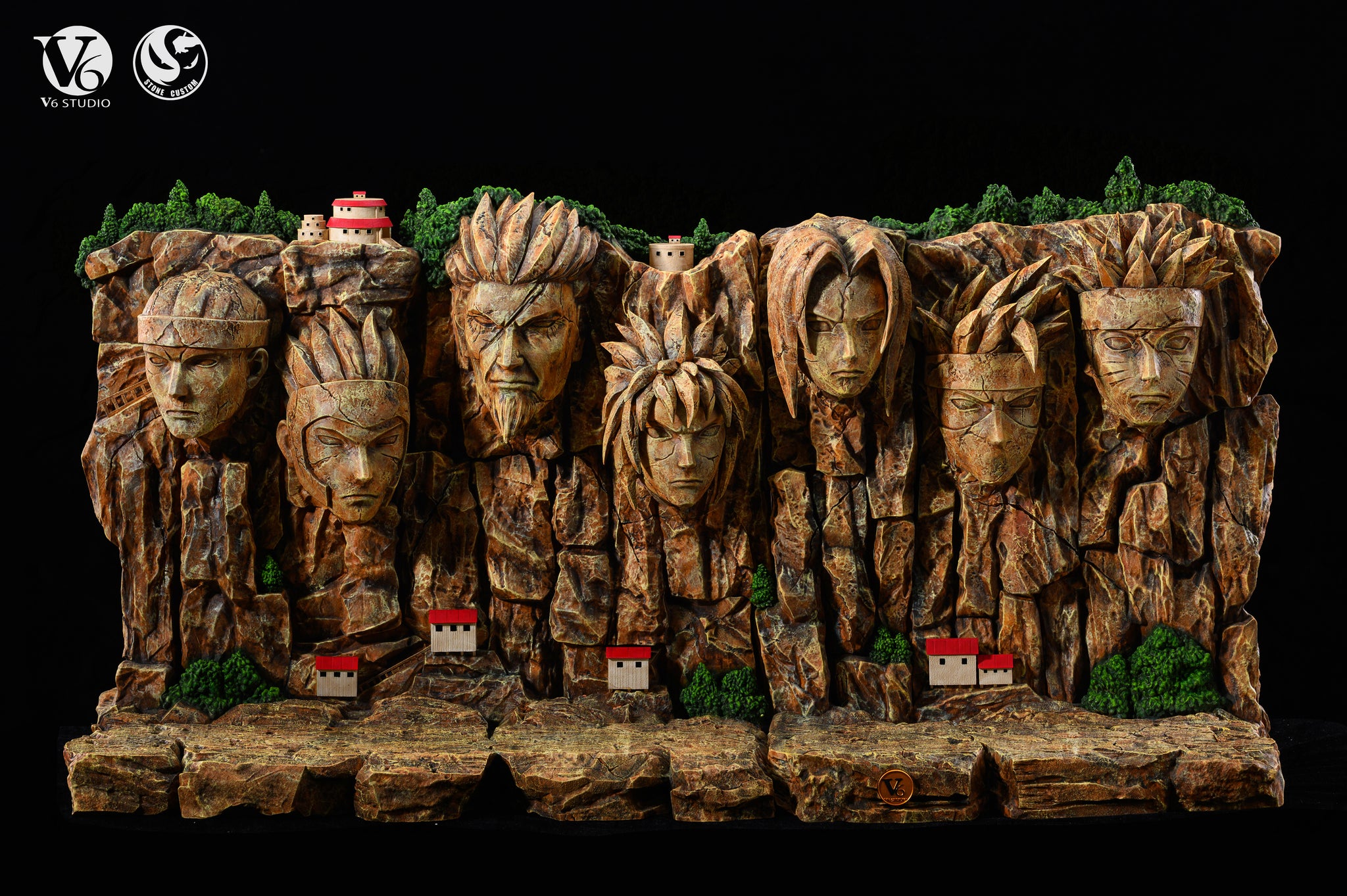 V6 x STONE CUSTOM STUDIO – NARUTO: HOKAGE SERIES, HOKAGE ROCK [IN STOC ...