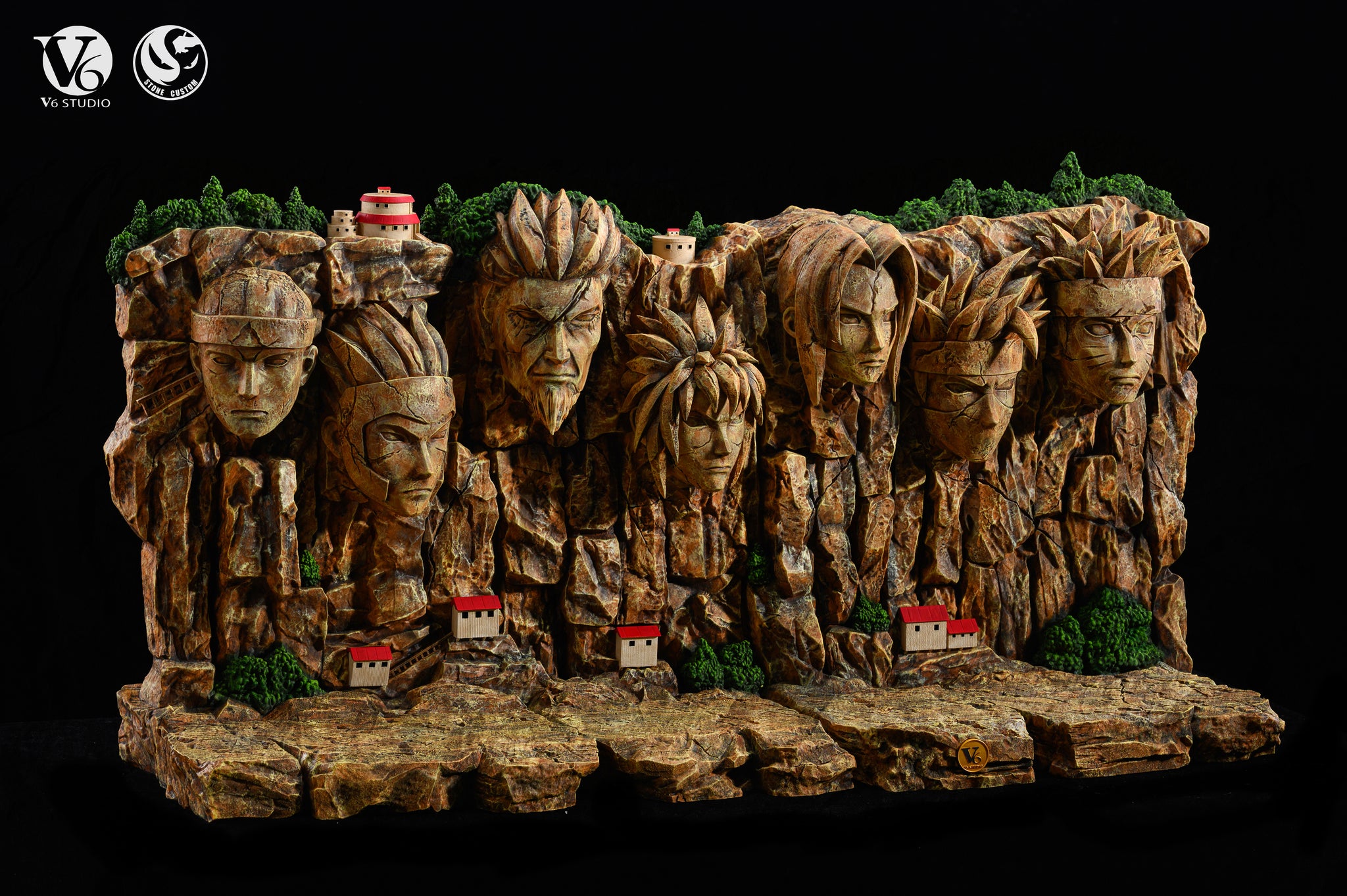 V6 x STONE CUSTOM STUDIO – NARUTO: HOKAGE SERIES, HOKAGE ROCK [IN STOC ...
