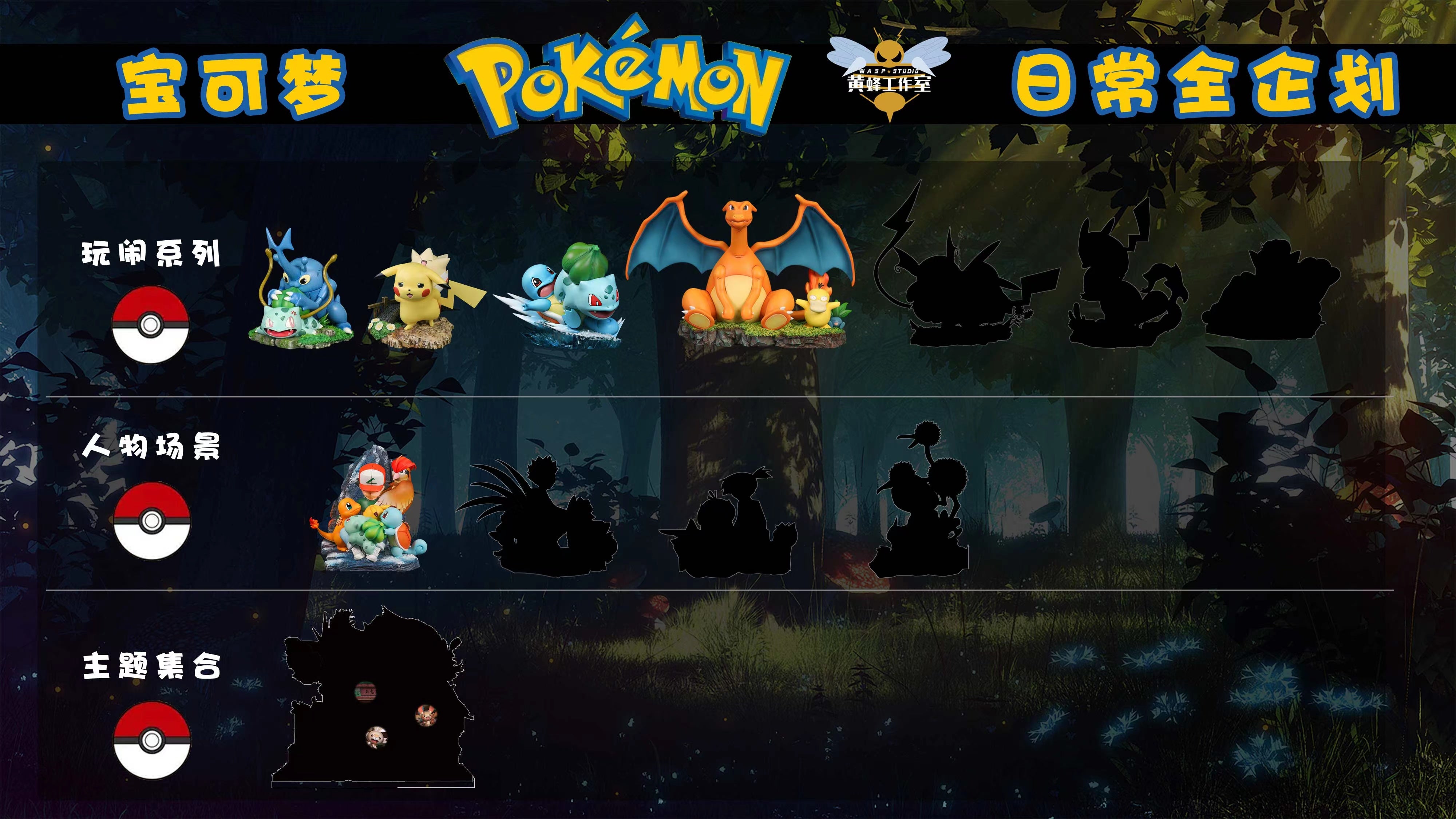 WASP STUDIO – POKEMON: CHARACTER SCENE SERIES 1. HUG FOR WARMTH [IN ST ...