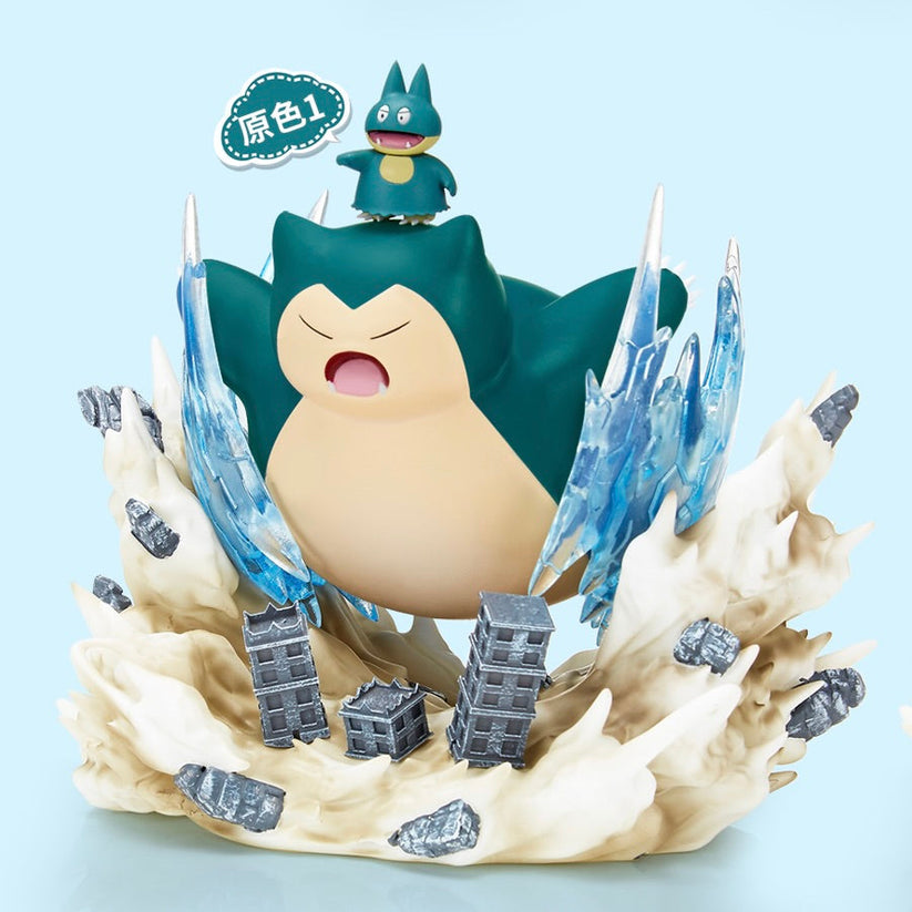 XO STUDIO – POKEMON: GEN 1 SCALE WORLD SERIES, SNORLAX EVOLUTION FAMIL ...