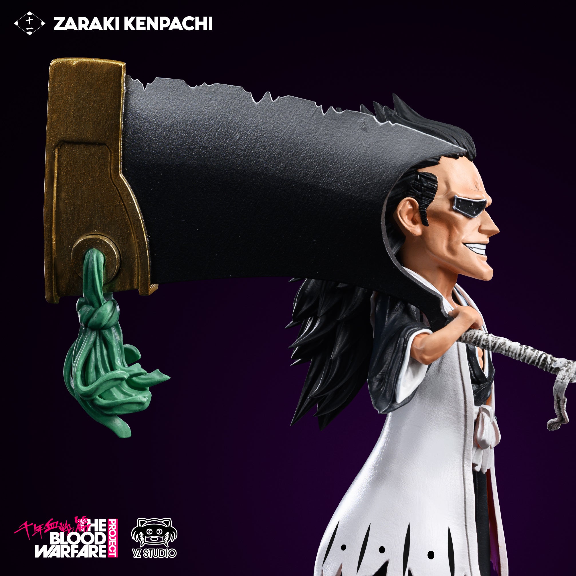 YZ STUDIO – BLEACH: THOUSAND-YEAR BLOOD WAR CAPTAIN SERIES 4. KENPACHI – FF COLLECTIBLES